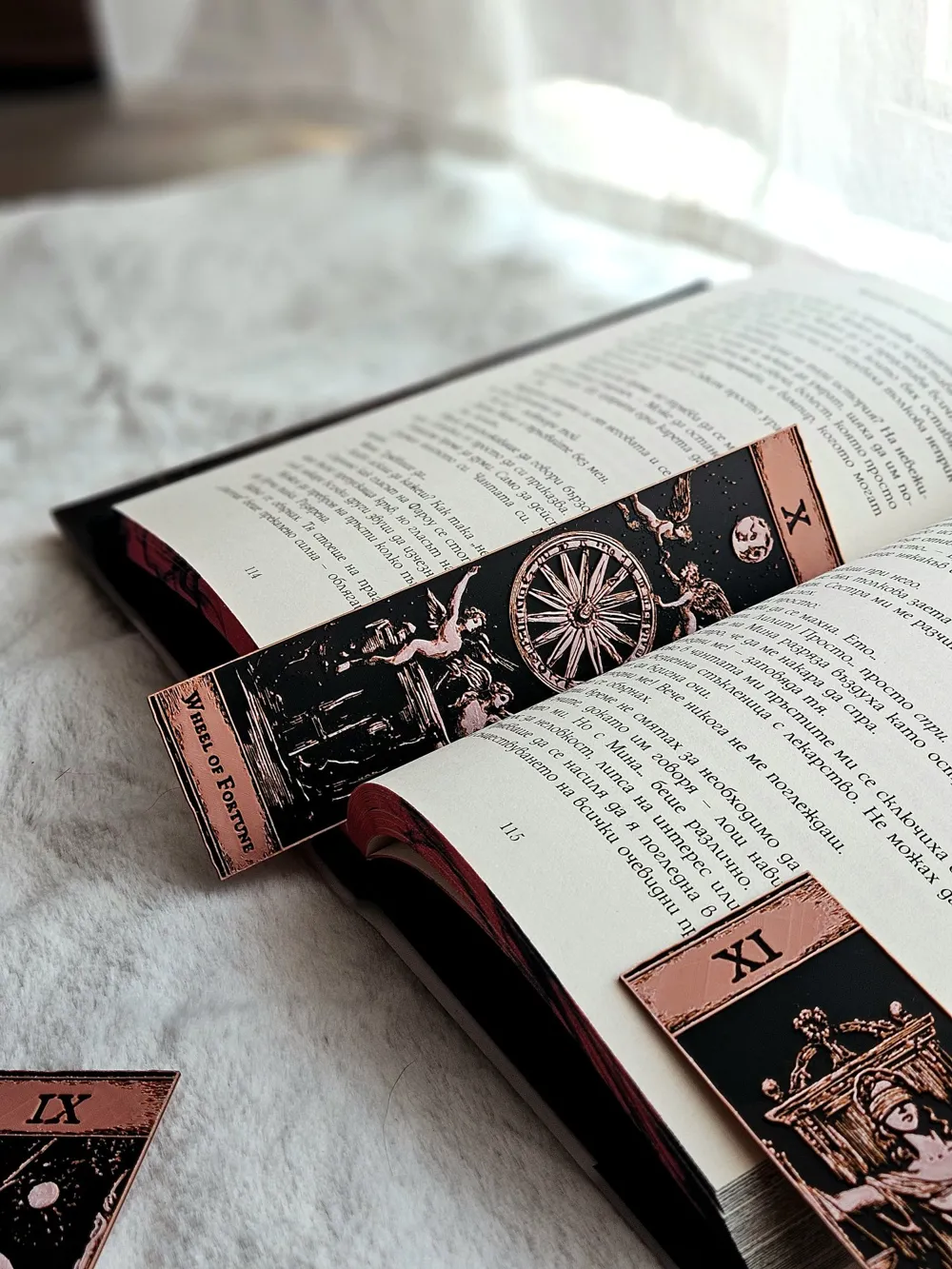 Tarot Bookmarks - (Set 4 Major Arcana) - Free 3D Print Model - MakerWorld