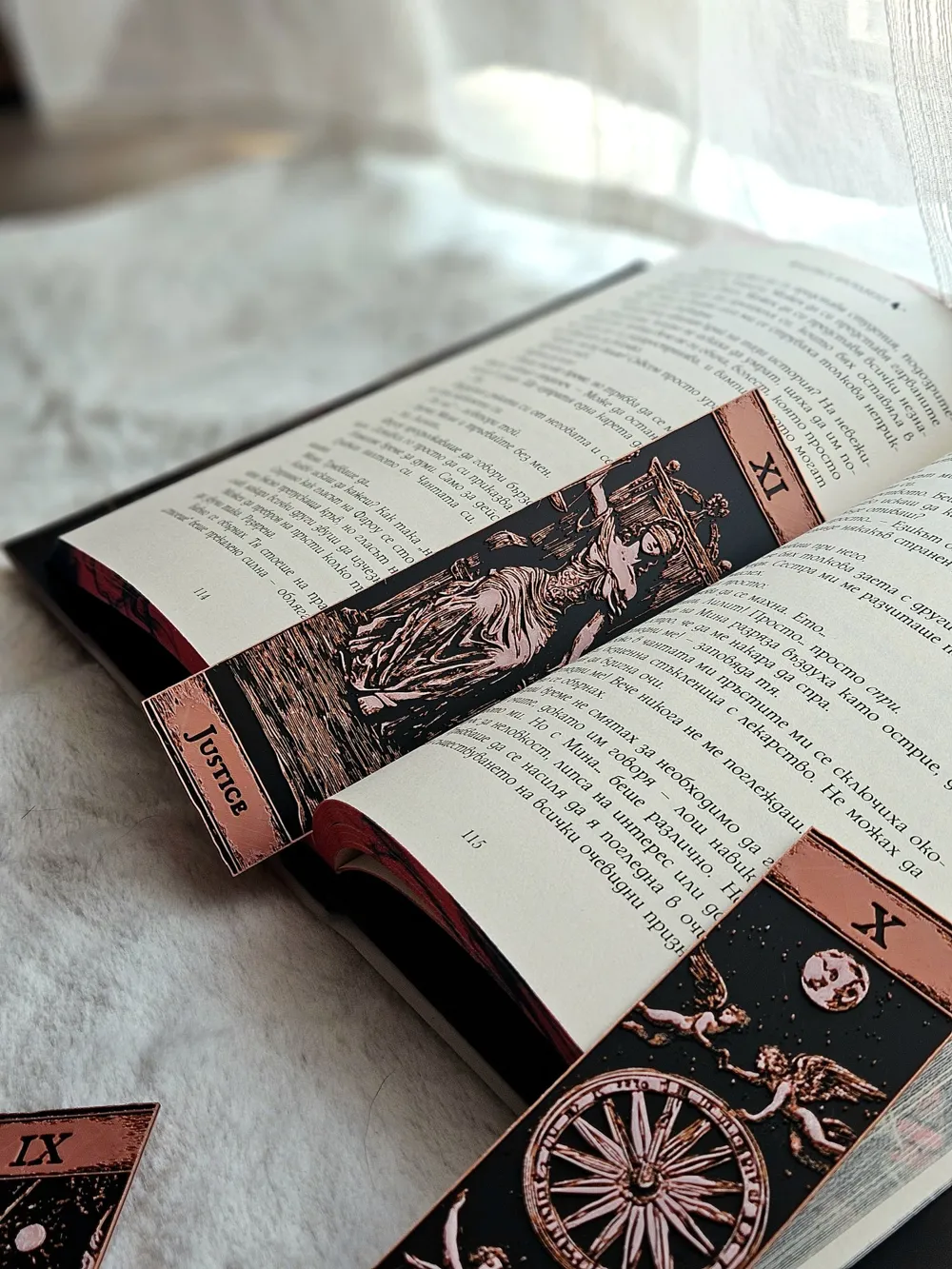 Tarot Bookmarks - (Set 4 Major Arcana) - Free 3D Print Model - MakerWorld