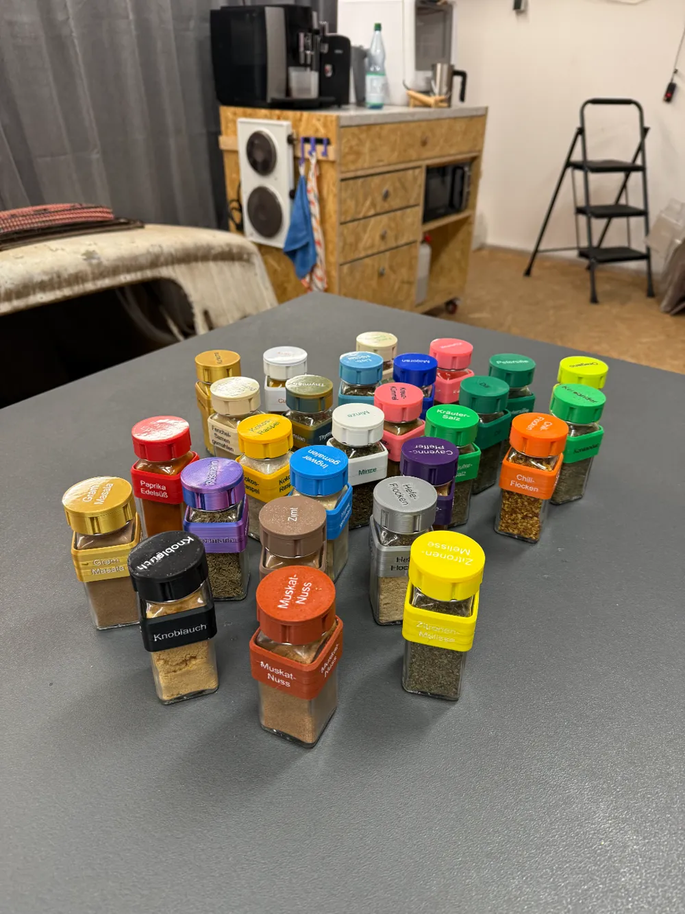 SPICEFINITY: Kitchen Labeling+Organization System by Bastelsaal ...