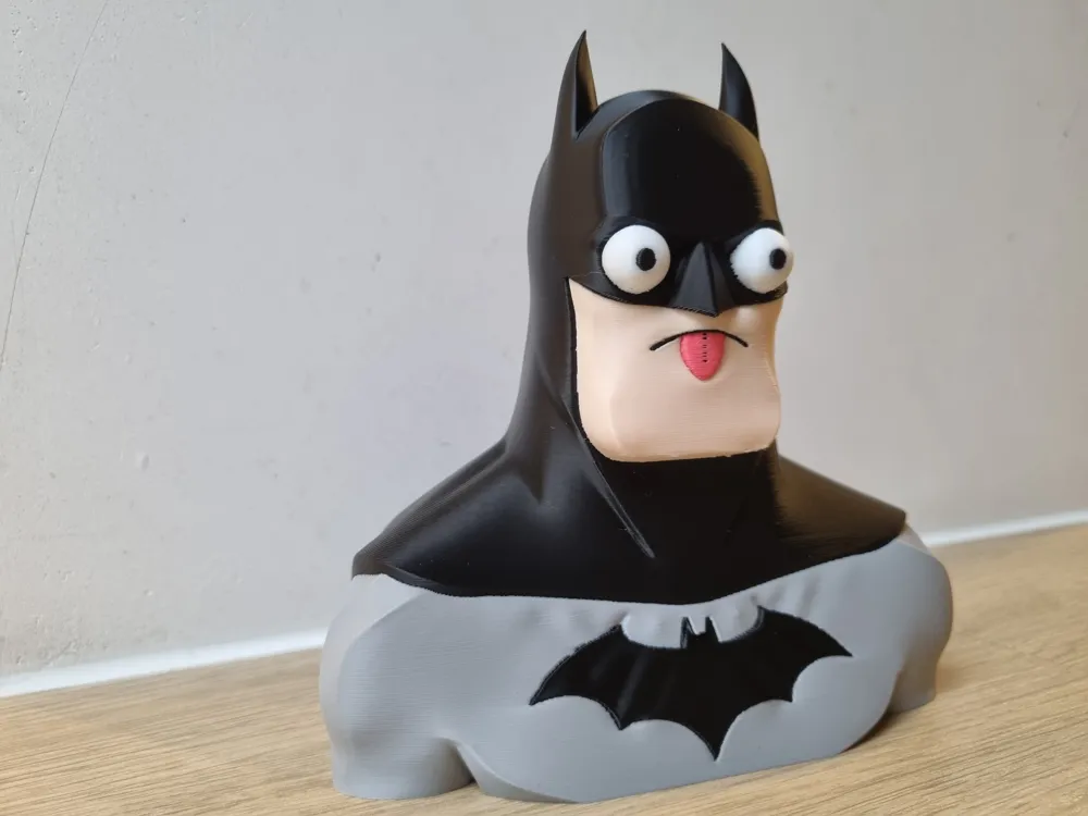 Batman derp meme (5 colors) - Free 3D Print Model - MakerWorld