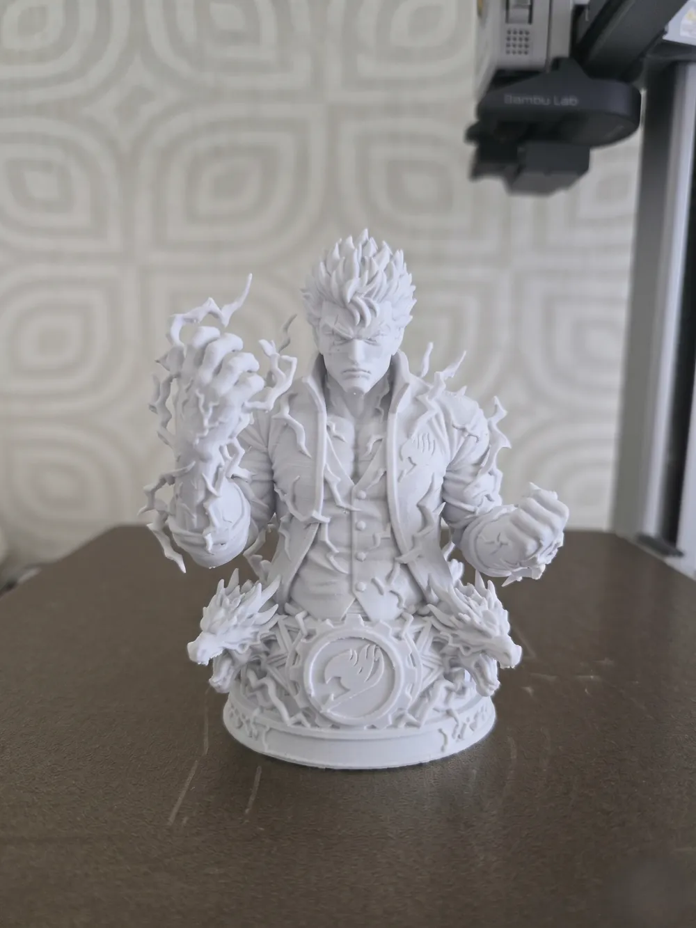 Laxus Dreyar Büste | Fairy Tail | Blitzdrache – Kostenloses 3D ...