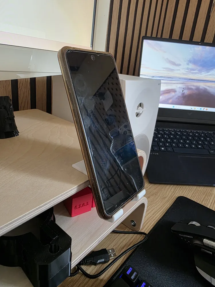 Phone stand ikea vattenkar - Free 3D Print Model - MakerWorld