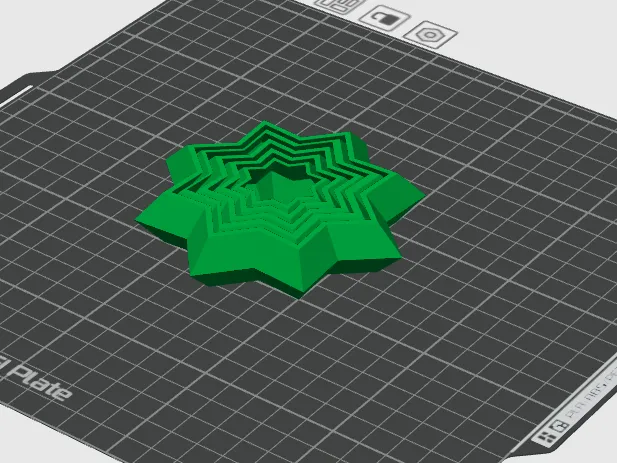 Fidget Star - Free 3D Print Model - MakerWorld