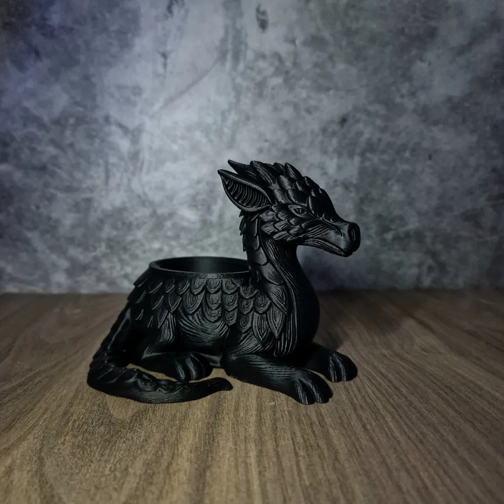Dragon Planter Pot - Free 3D Print Model - MakerWorld