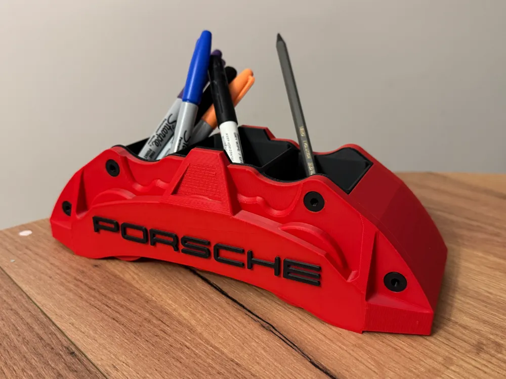 Porsche caliper organizer - Free 3D Print Model - MakerWorld