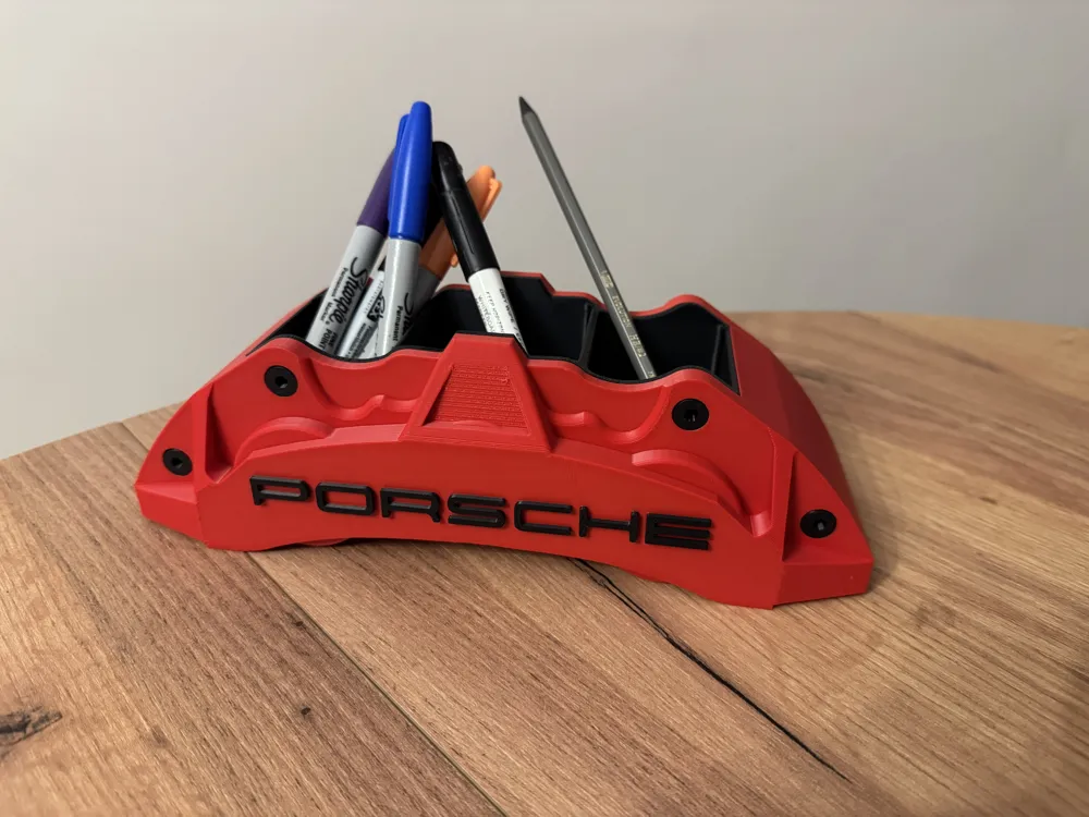 Porsche caliper organizer - Free 3D Print Model - MakerWorld