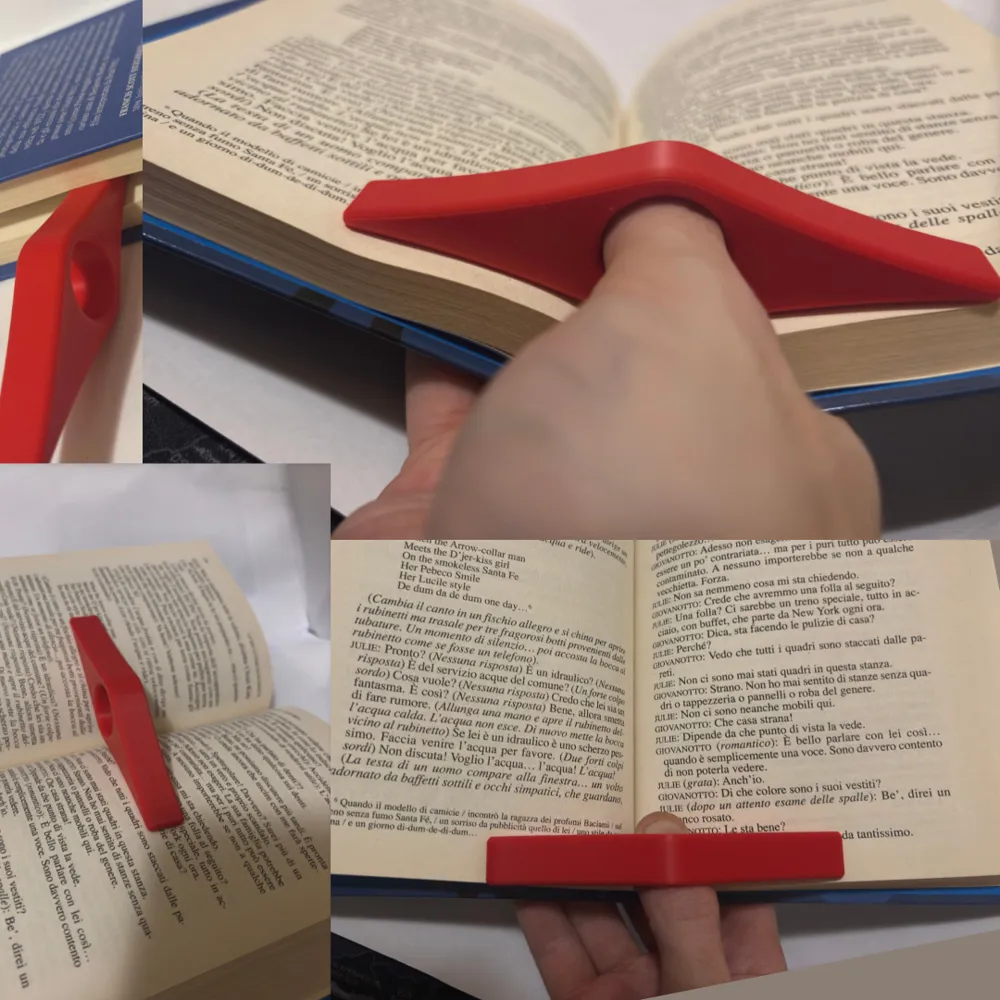 Ergonomic Page Holder – Stress-Free Reading by Zenith3DProOfficial ...