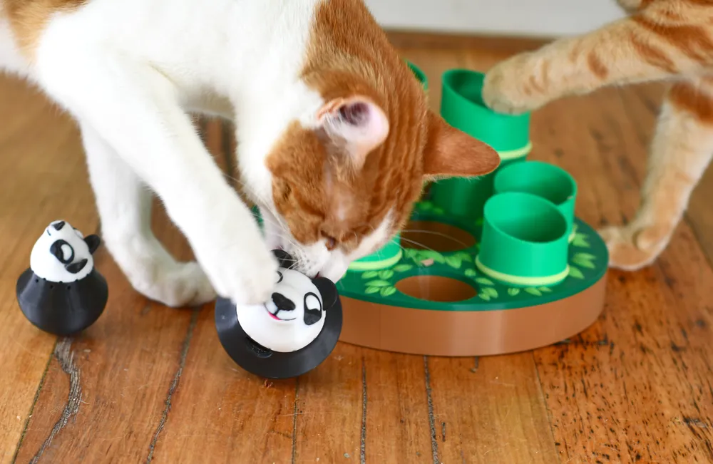 Panda Habitat Play Set by vali MakerWorld: Download Free 3D Models