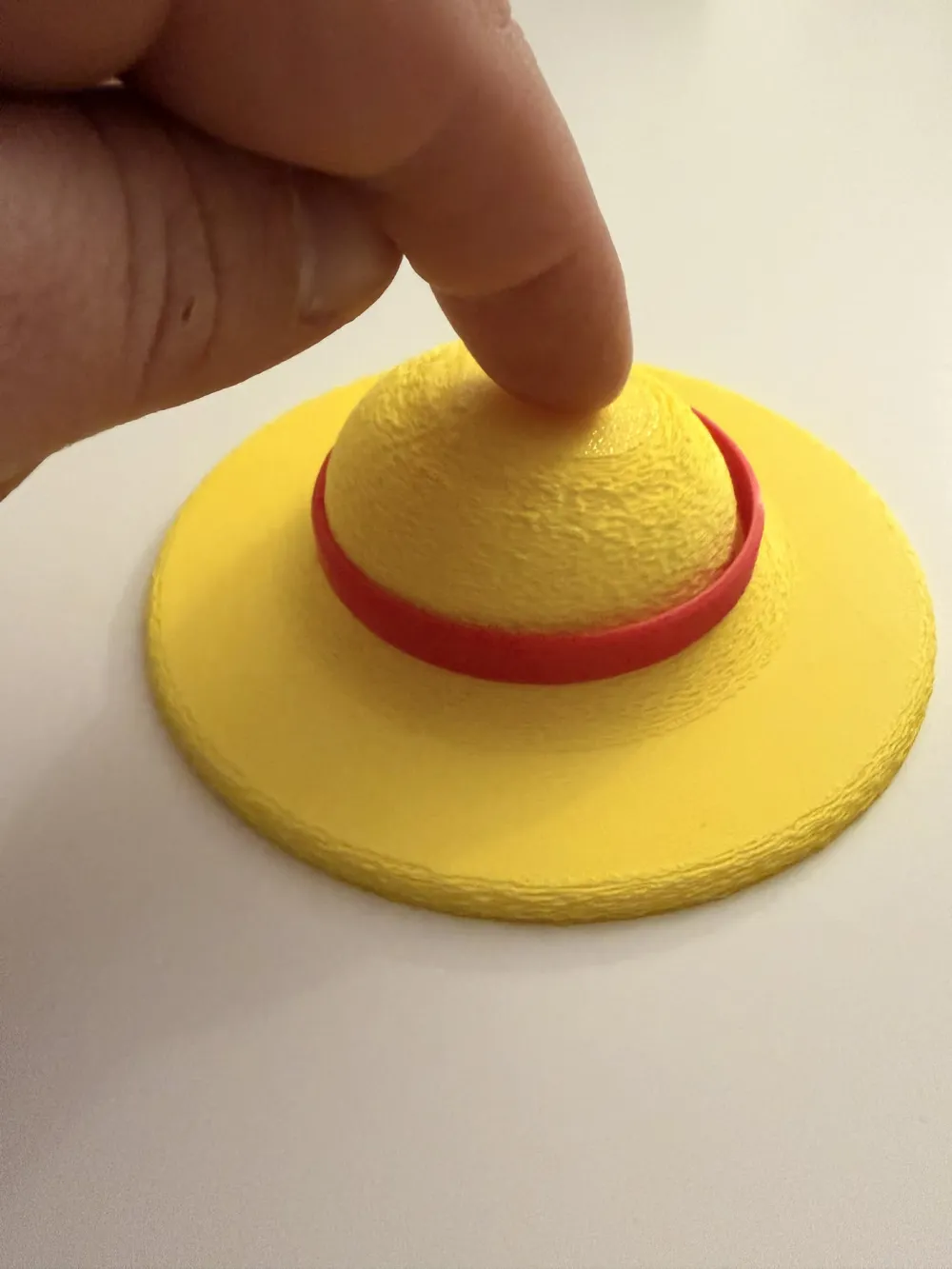 Luffy´s hat clicker- One piece - Free 3D Print Model - MakerWorld