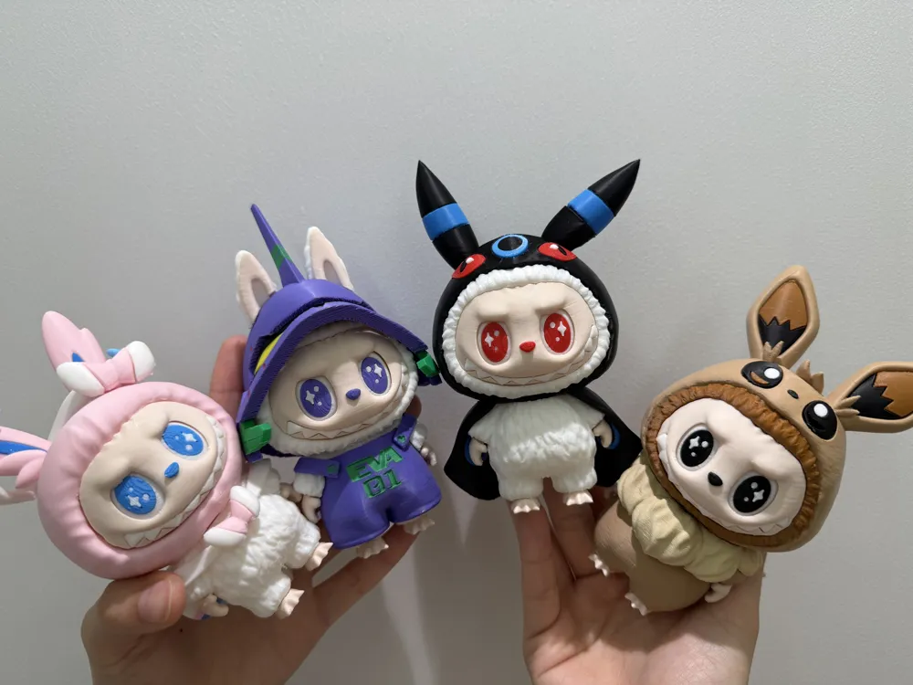 Versión por partes Eevee Labubu (sin necesidad de AMS) por dundun ...