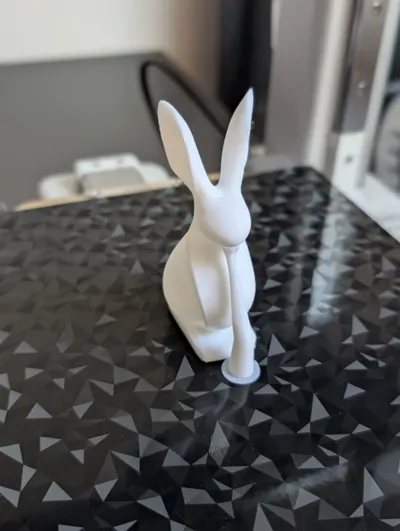 Modern Easter Bunny Decor by forte96 MakerWorld: Download Free 3D Models