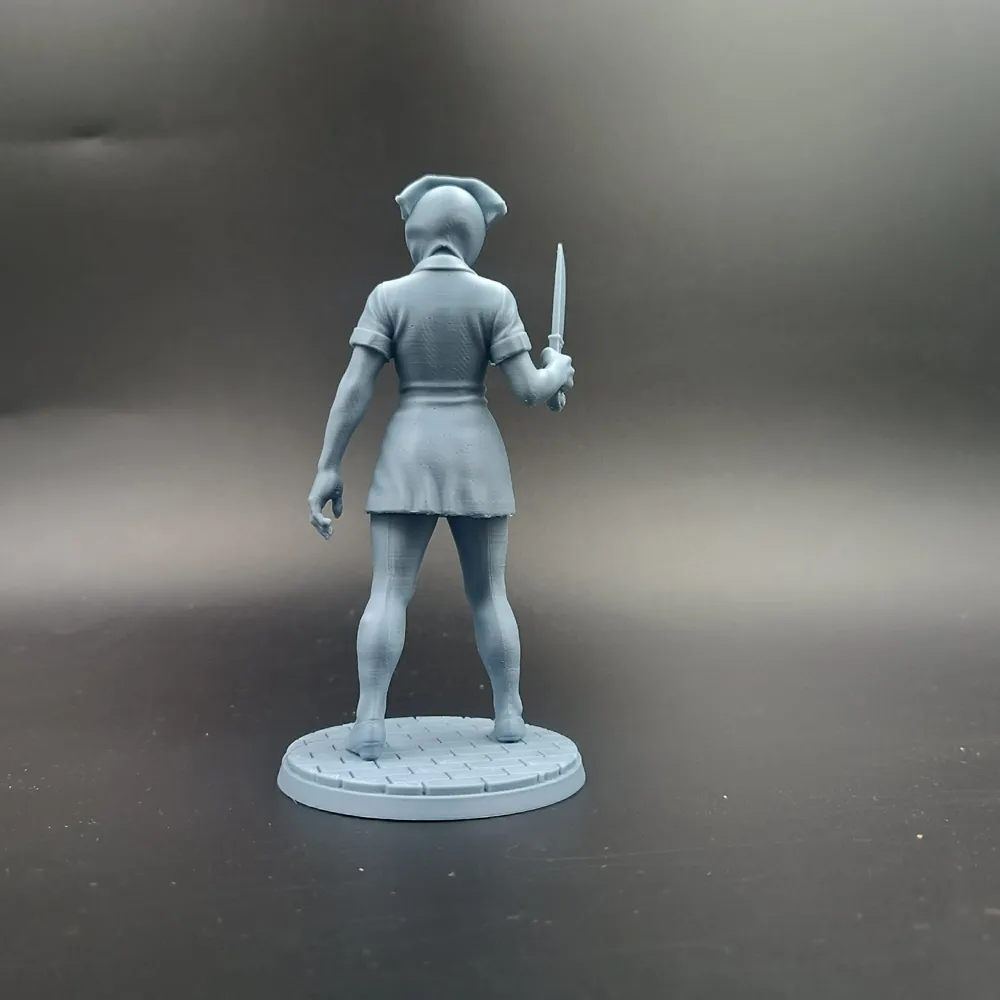 The Faceless Nurse - Silent Hill - Horror - Free 3D Print Model ...