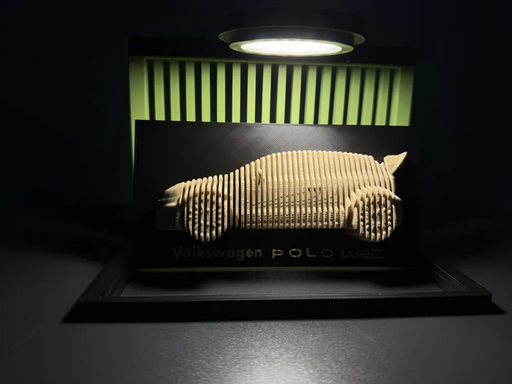 VW Polo WRC Layered Rally Car Remixed by ShapeShift 3D Creations ...