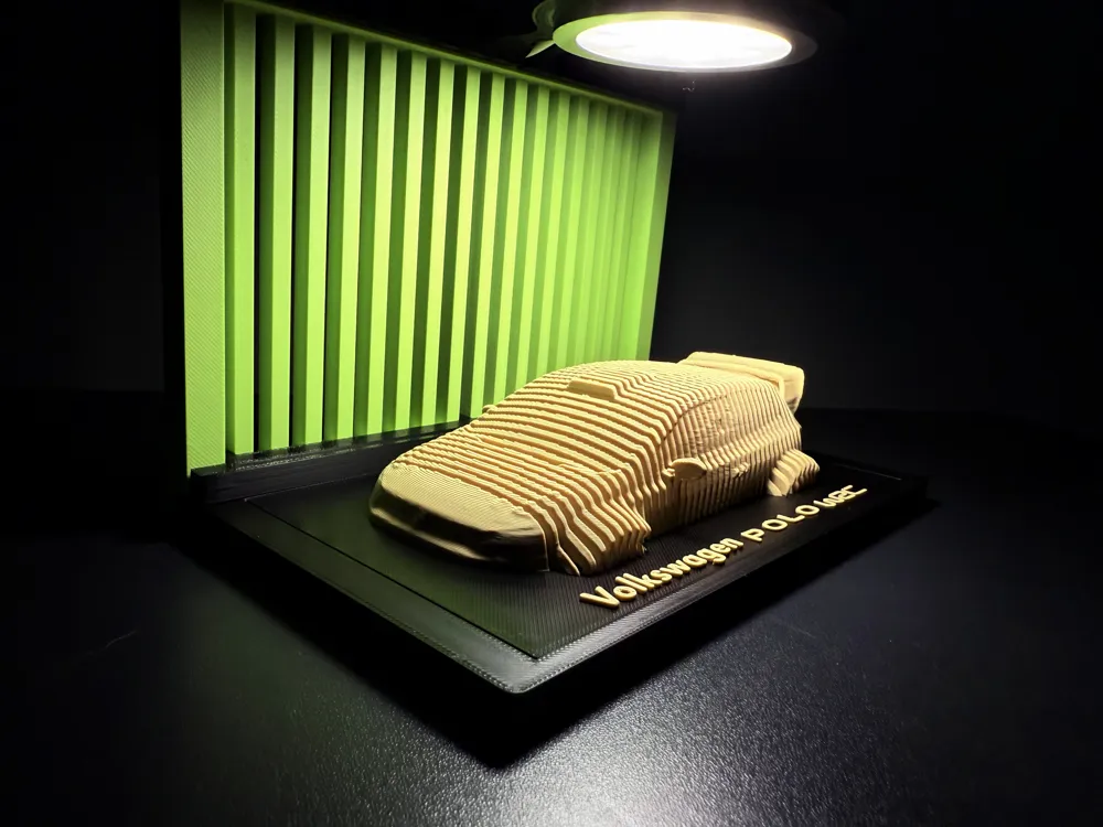 VW Polo WRC Layered Rally Car Remixed by ShapeShift 3D Creations ...