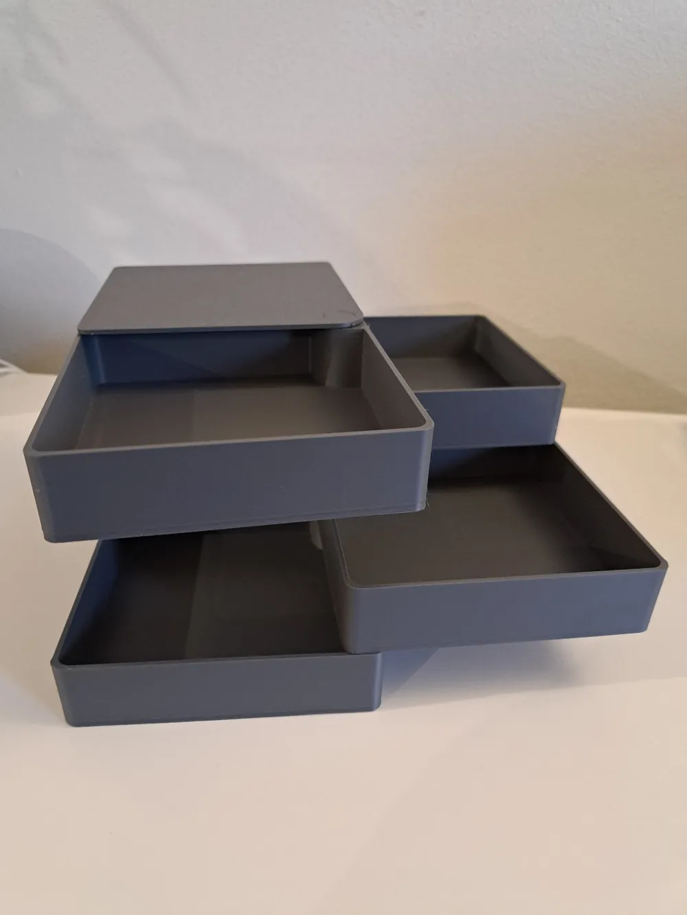 desk organizer - make-up cube box by zannatris - MakerWorld