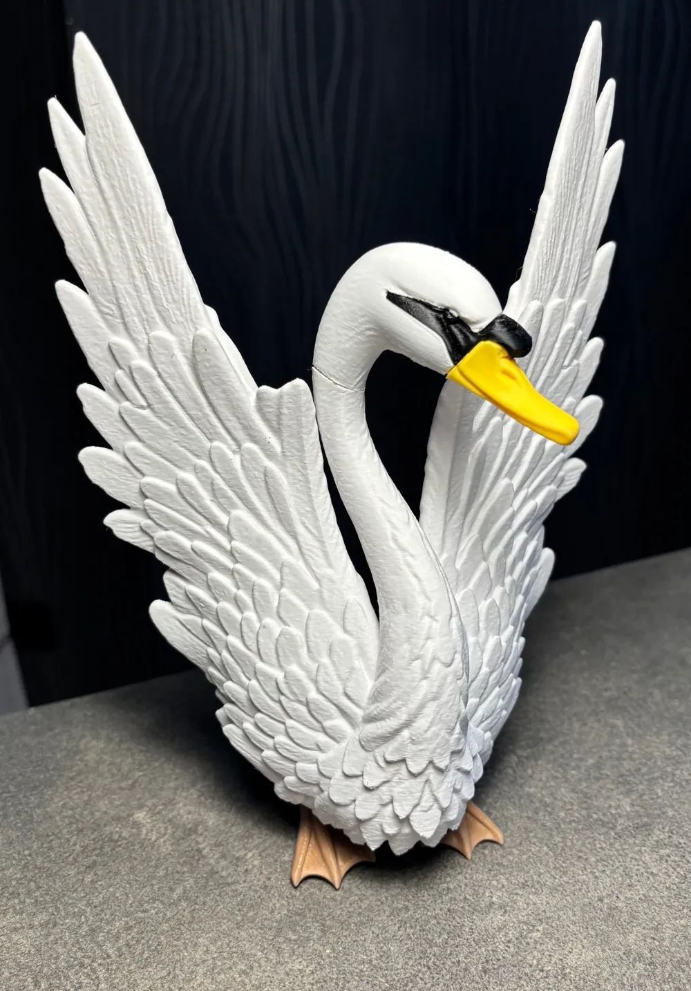 Majesty of Feathers: The Swan - Multi Part / no AMS - Free 3D Print ...