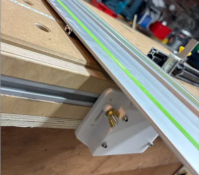 Rail Hinge for track saw and MFT-style workbench by 駄目g MakerWorld ...