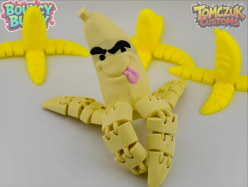 Articulated Banana! - Free 3D Print Model - MakerWorld
