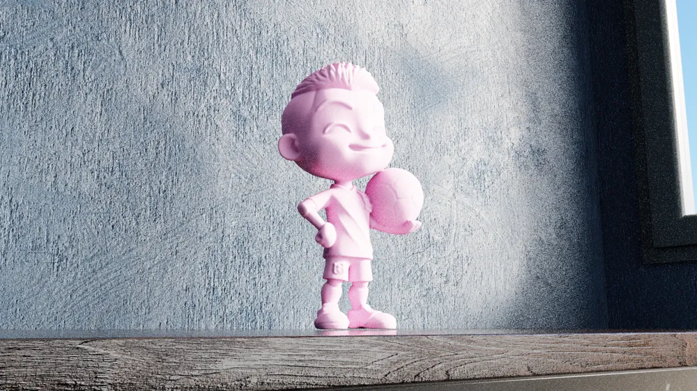 Chibi Cristiano Ronaldo - Free 3D Print Model - MakerWorld