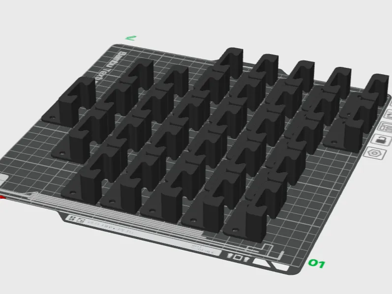 Xerxes Pi Rack Ears (Batch Print) - Free 3D Print Model - MakerWorld