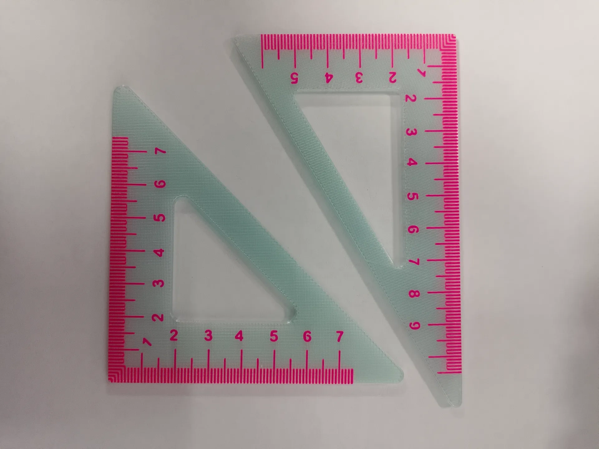 Transparent Set Square by icebox MakerWorld: Download Free 3D Models