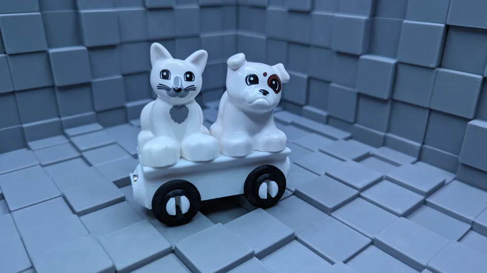 Brio / Playtive / Ikea + Lego Duplo compatible wagon by Phenix - MakerWorld