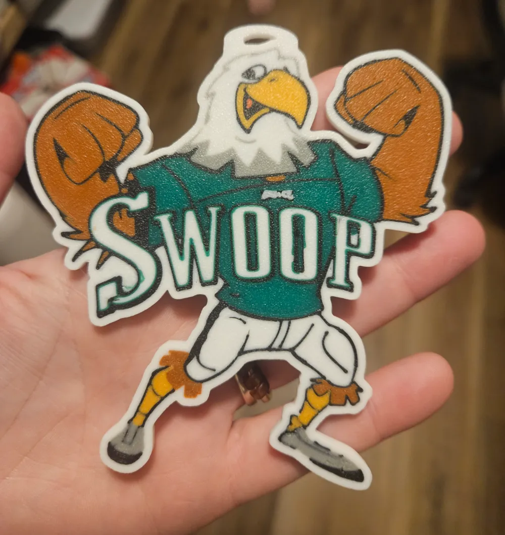 Eagles Mascot Swoop by Delightful Dangly Bits - MakerWorld