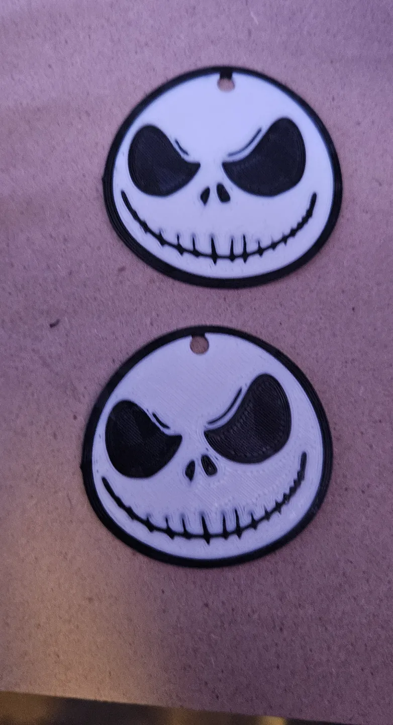 Jack Skellington Keychain by EDJ 3D - MakerWorld