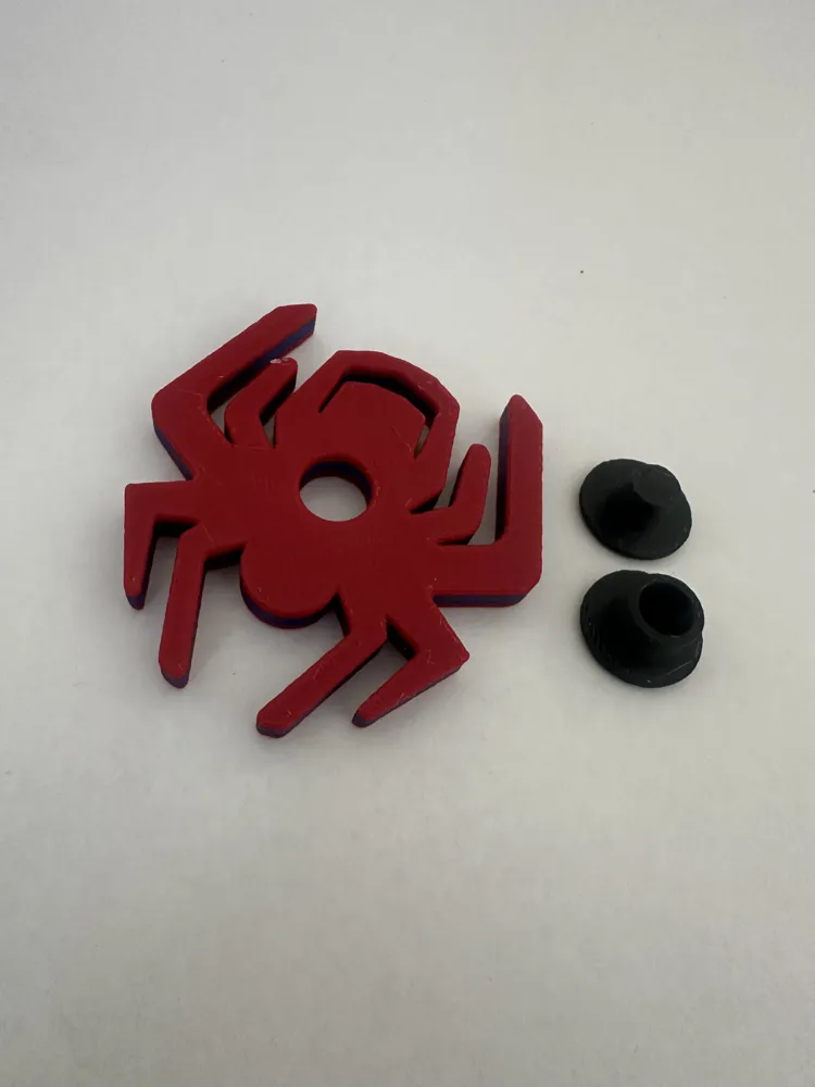 Fidget Spinner - Spidey / Spiderman Logo by 3Dealin MakerWorld ...