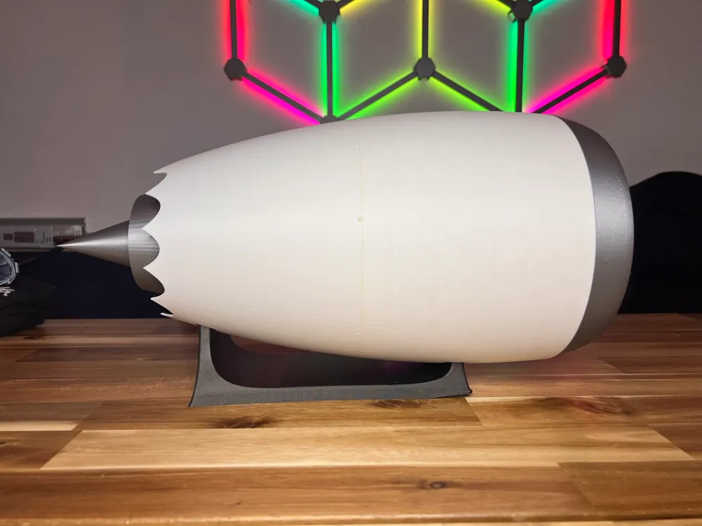 Jet Engine with outer shell Remixed by DutchWorkX3D MakerWorld ...