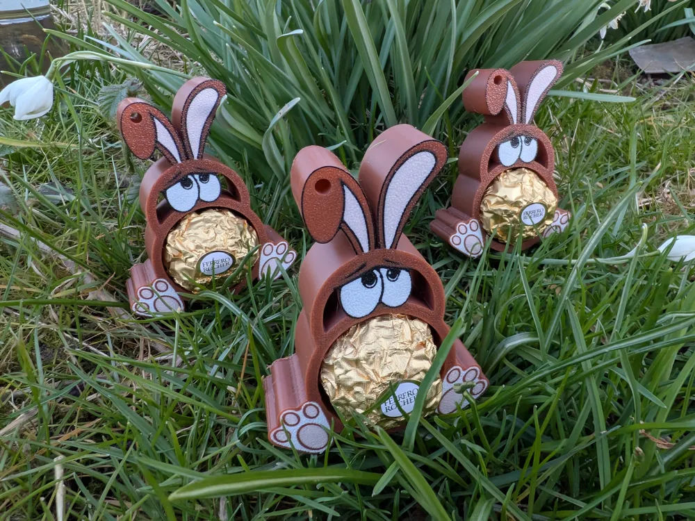 Ferrero Rocher Easter bunny by baumgart05MakerWorld: Download Free 3D Models