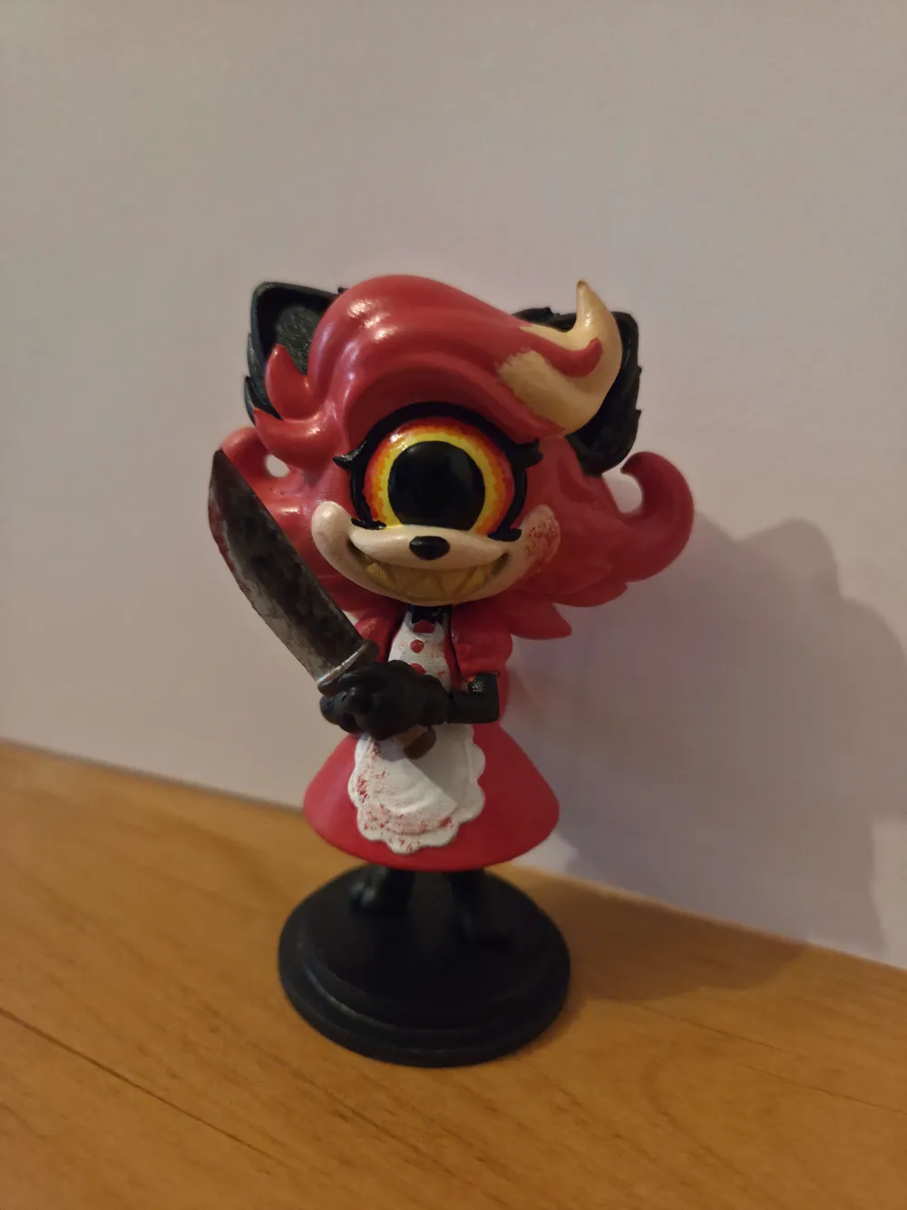 Nifty Cat Figurine – Cyclops Eye & Knife by NekoPaws3D MakerWorld ...