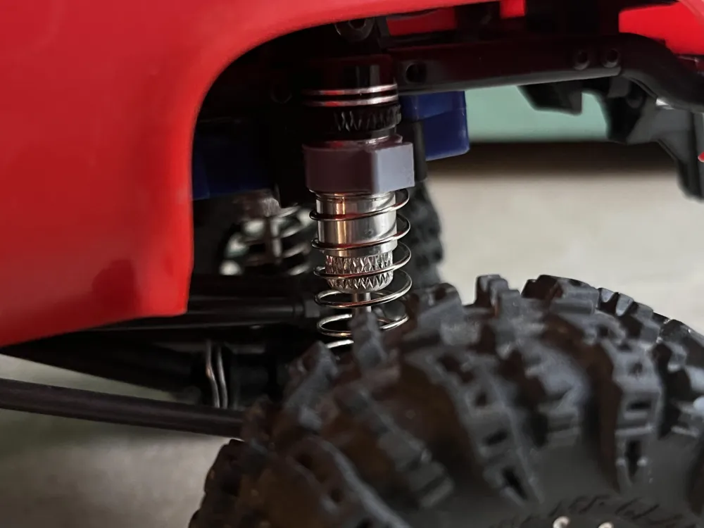 TRX4M Shock spring spacers by T 3D MakerWorld: Download Free 3D Models