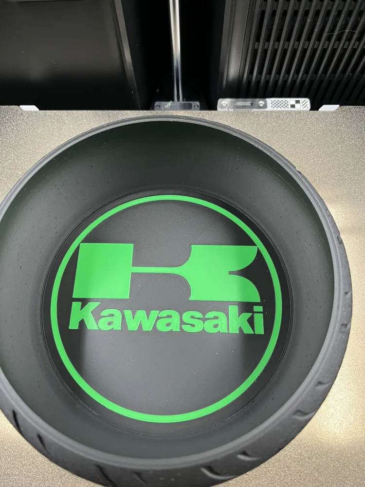 Motorcycle Tire Catch-all Tray - Free 3D Print Model - MakerWorld