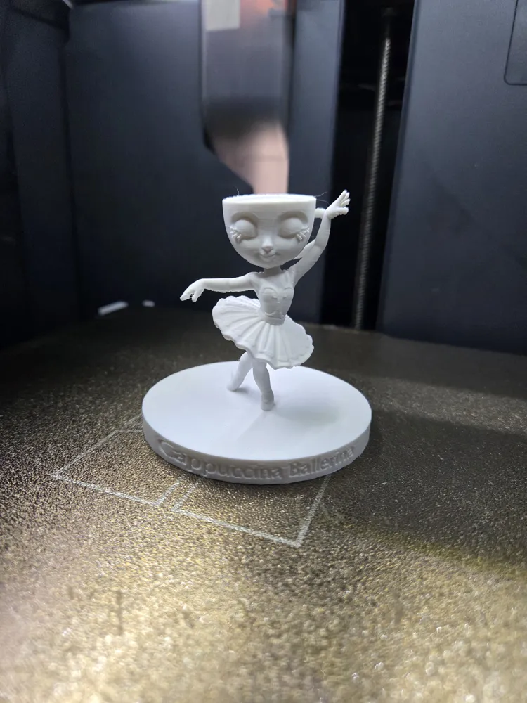 Brainrot Series | Cappuccina Ballerina by KingMo5h MakerWorld: Download Free 3D Models