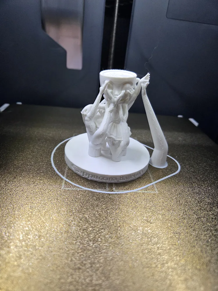 Brainrot Series | Cappuccina Ballerina by KingMo5h MakerWorld: Download Free 3D Models