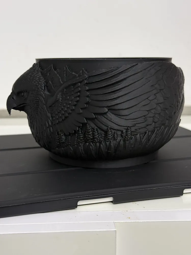 Realistic Eagle Vase - Free 3D Print Model - MakerWorld