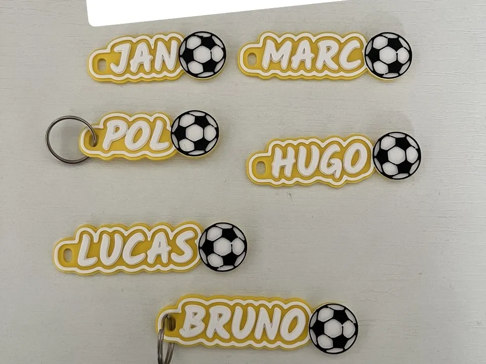 FOOTBALL KEYCHAINS NAMES - Free 3D Print Model - MakerWorld