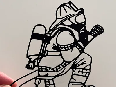 fireman 3d print model download - MakerWorld