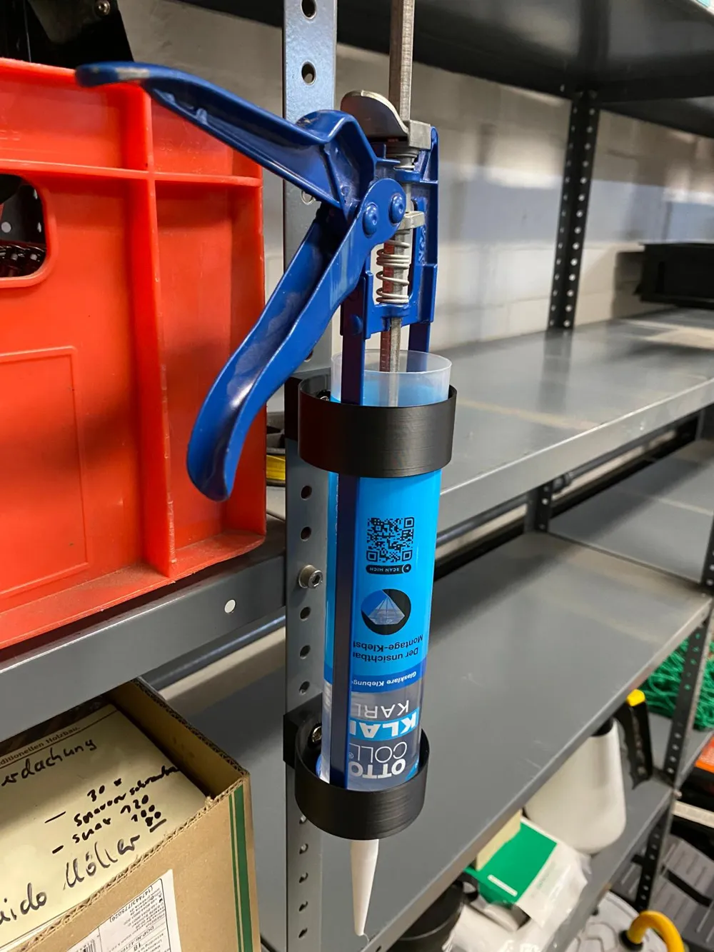 Caulking Gun Wall Mount Cartridges - Free 3D Print Model - MakerWorld