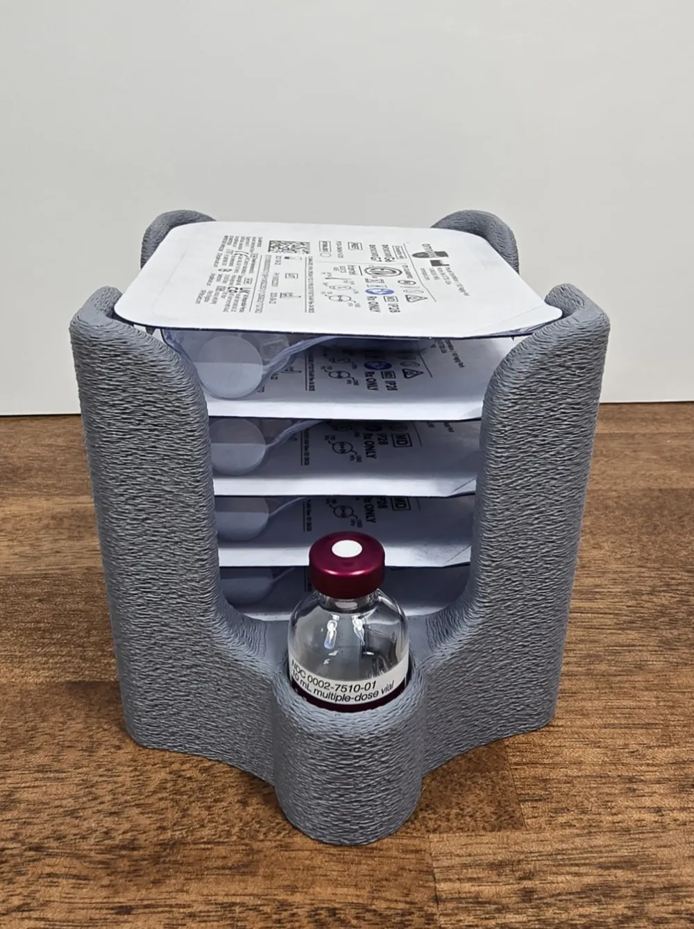 omnipod 5 and insulin vial holder - Free 3D Print Model - MakerWorld