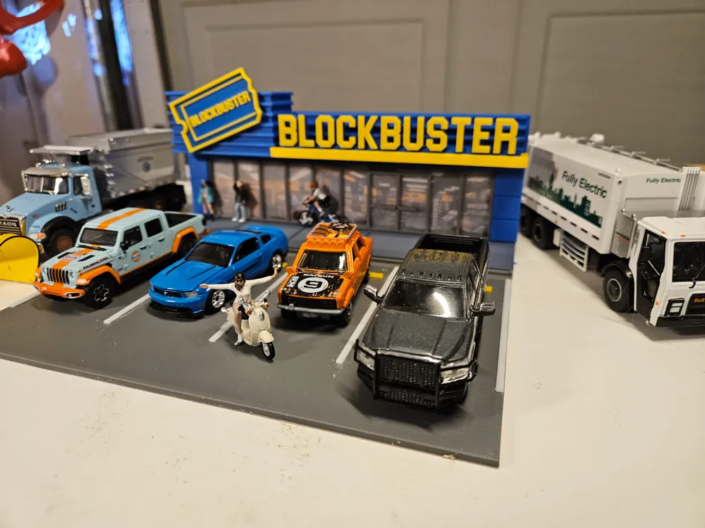 1:64 Blockbuster Store Scale Model by Bokkins3d - MakerWorld