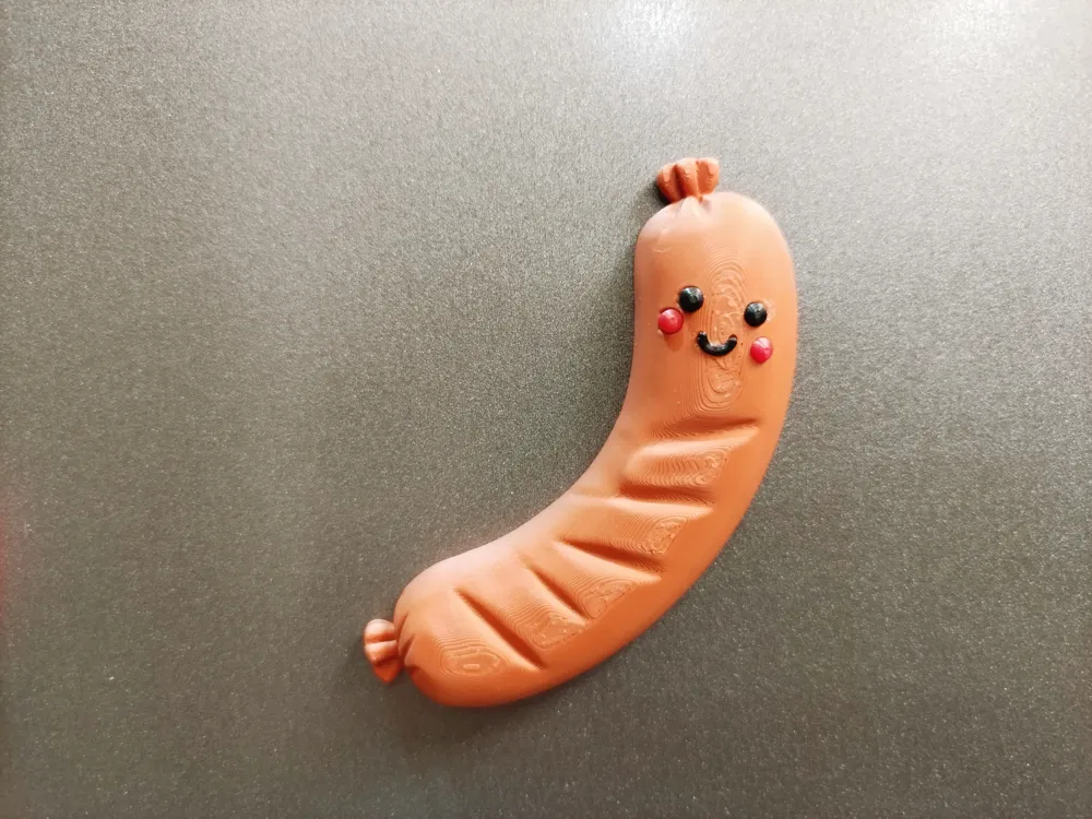 3D Printed Refrigerator Magnets - Vegetable and Fruit Doll Series ...