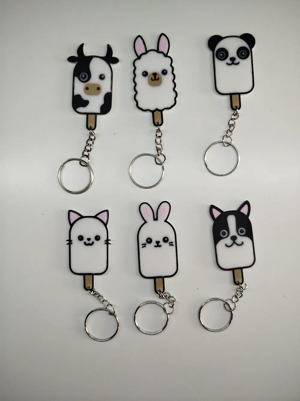 PACK OF 22 CUTE ANIMALS KEYCHAINS by Blackky98 MakerWorld: Download ...