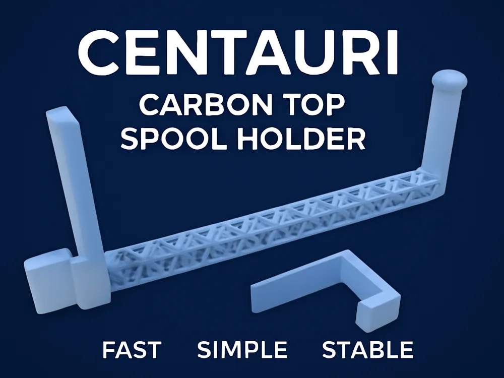 Centauri carbon top spool holder - Free 3D Print Model - MakerWorld