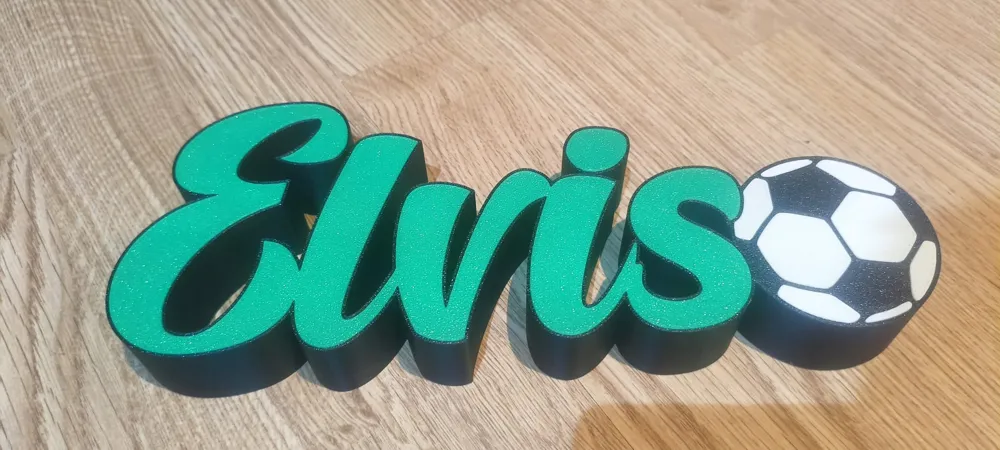 ELVIS NAME SIGN by Mikyezp MakerWorld: Download Free 3D Models