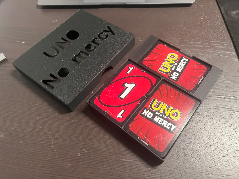 UNO: Show 'em No Mercy Box - Free 3D Print Model - MakerWorld
