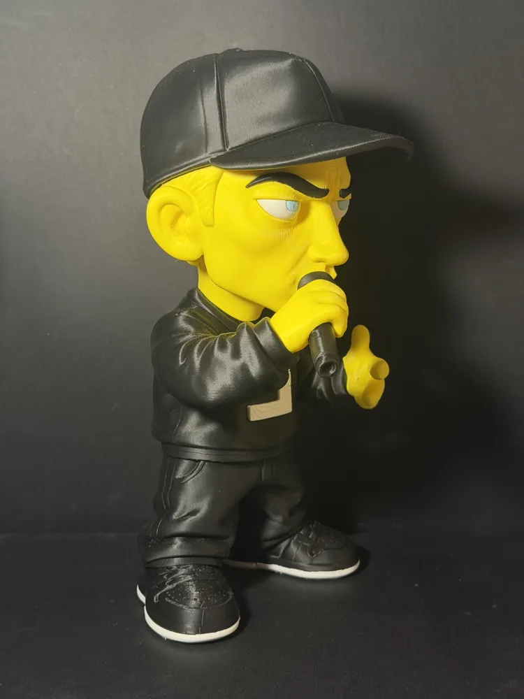 EMINEM - SLIM SHADY SIMSPON VERSION | NO AMS - Free 3D Print Model ...