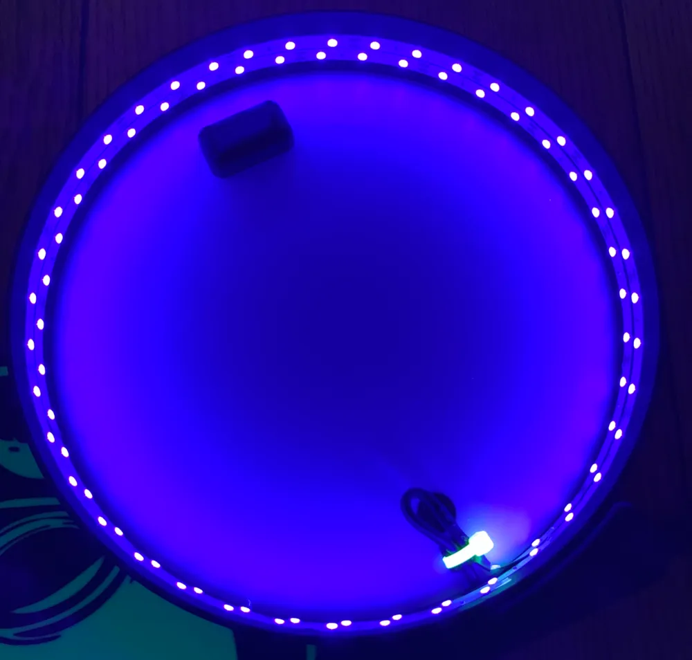 Glowing Alien Ultraviolet Lightbox by MZip - MakerWorld