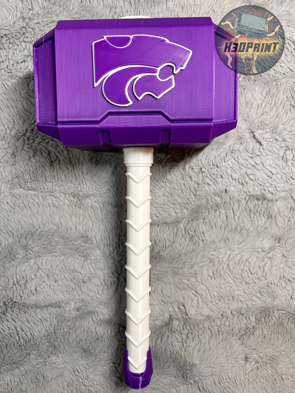 Kansas State Wildcats - Thors Hammer Remixed by K3DPrint - MakerWorld
